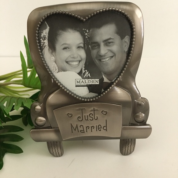 Accents | Just Married Photo Frame | Poshmark